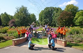 Caldecott Park in seventh heaven with Green Flag Award - Rugby Borough ...