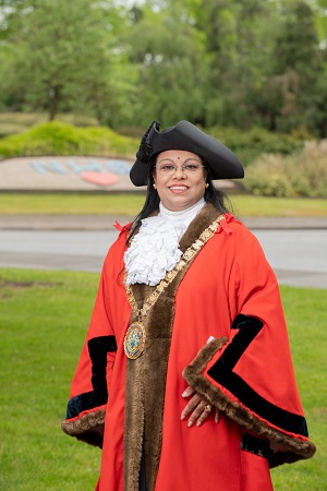 Cllr Deepah Roberts appointed Mayor of Rugby - Rugby Borough Council