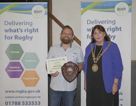 Rugby blooms for the bicentenary of the game - Rugby Borough Council